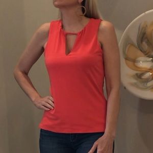 Tops | Express Brand New Stylish Key Hole Top V Design | Poshmark